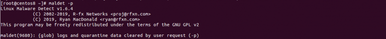 How to install and run malware scan with Maldet on CentOS 8 - Globo.Tech